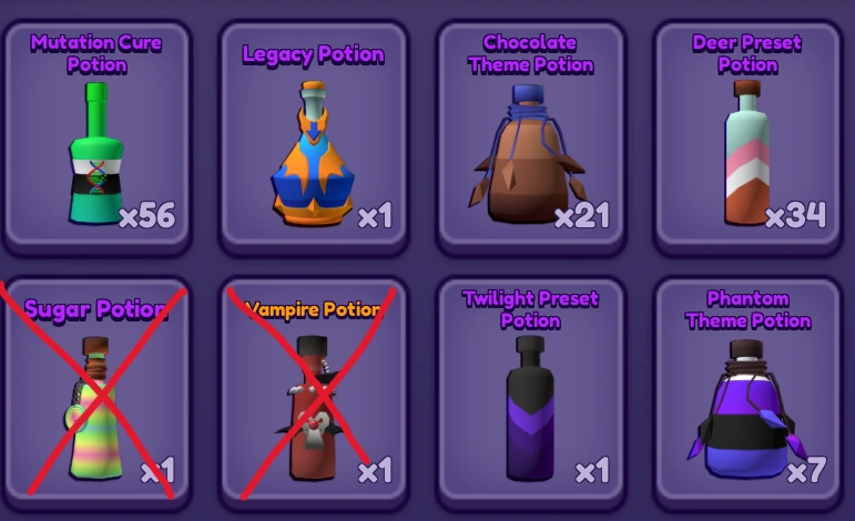 LF mut pots | Fandom