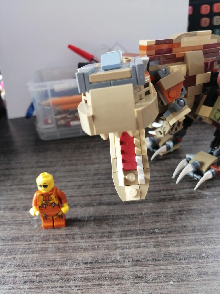 How accurate is my lego Giganotosaurus(I made it my own | Fandom