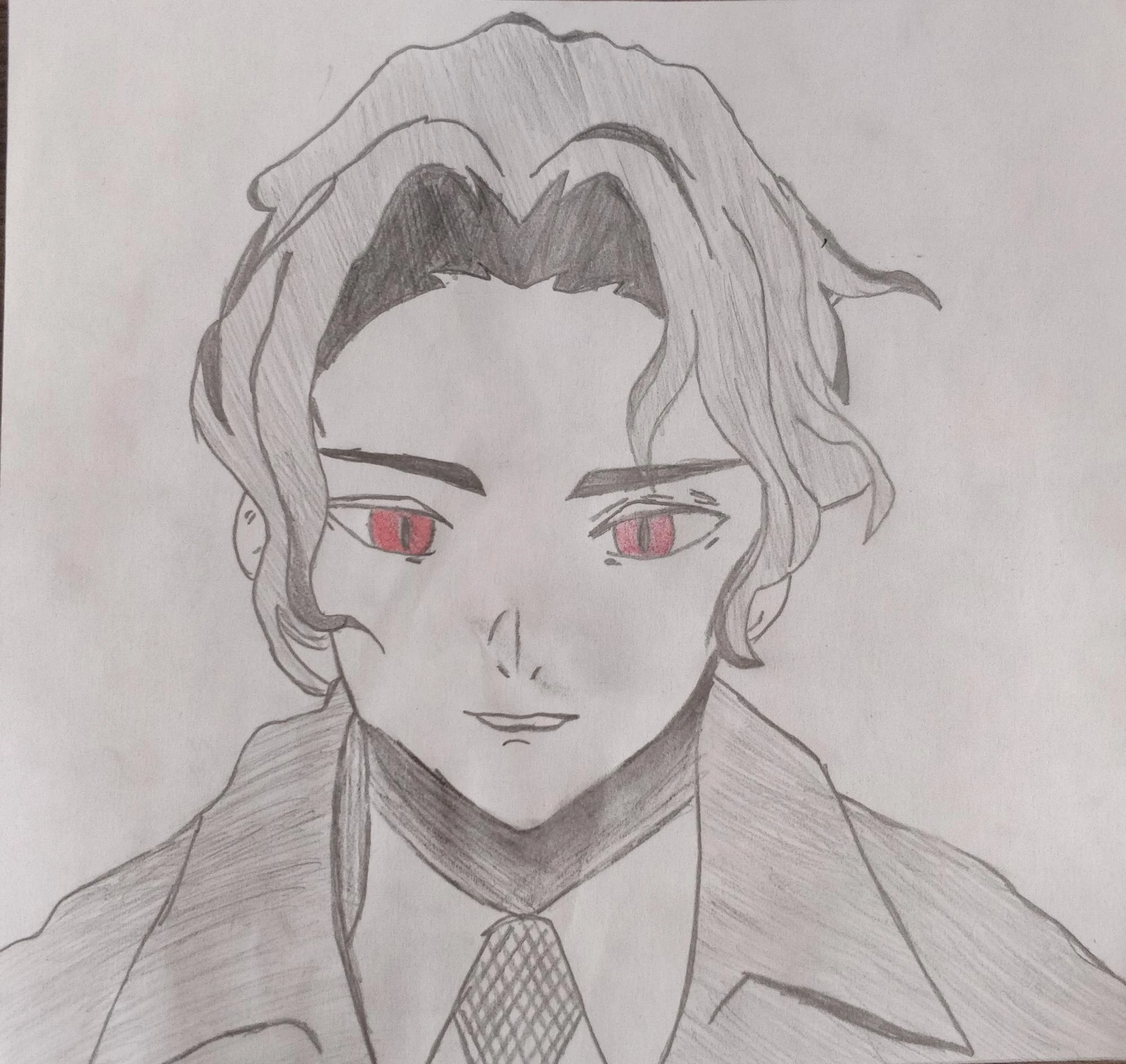 I made this drawing of Muzan Kibutsuji | Fandom