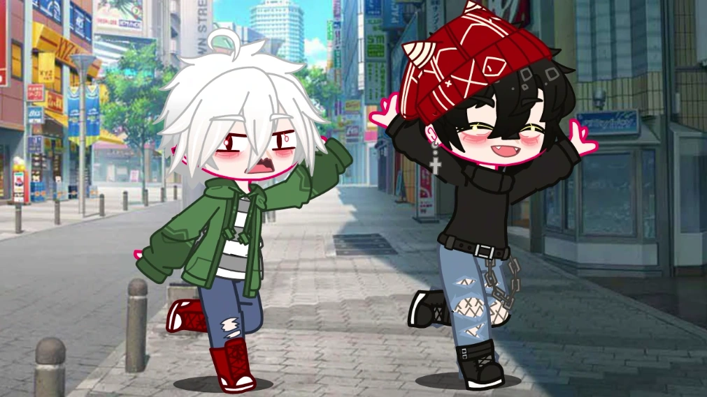 Just some bonding time in between two chaotic friends being idiots ^^ | Fandom