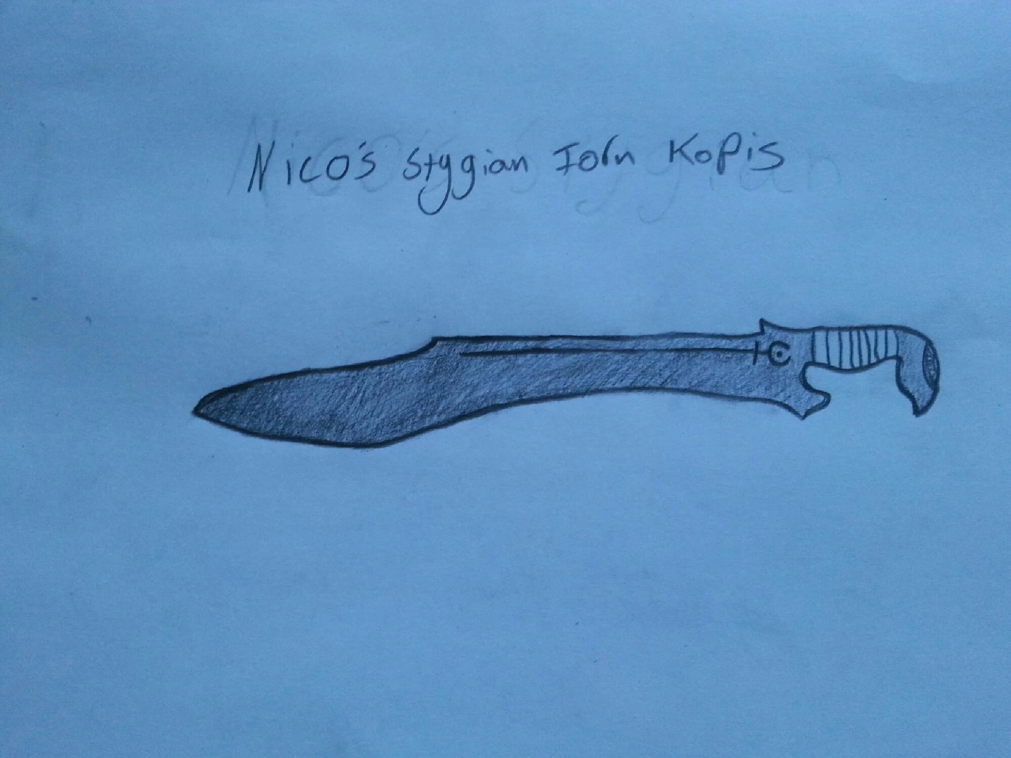 Nico's sword | Fandom