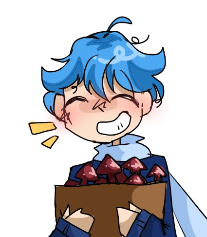 I drew blue | Fandom