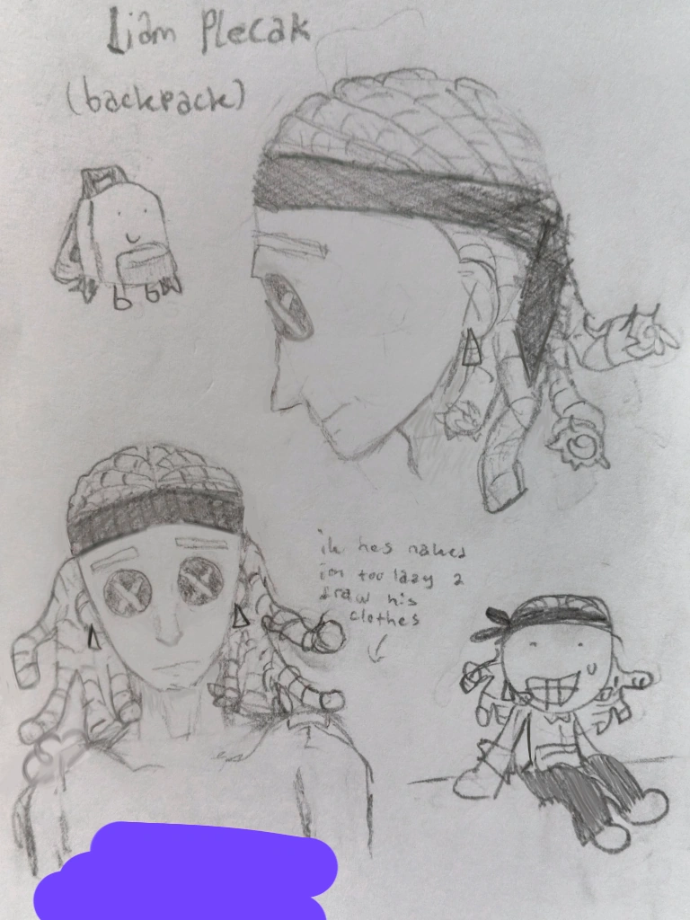 hfjone liam plecak gijinka / humanization redesign .. sorta | Fandom