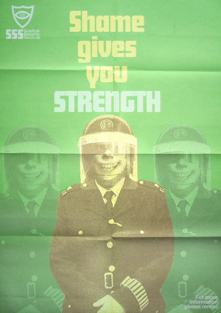 Some posters from my hometown of scarfolk | Fandom