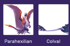 parahex chases off colval. | Fandom