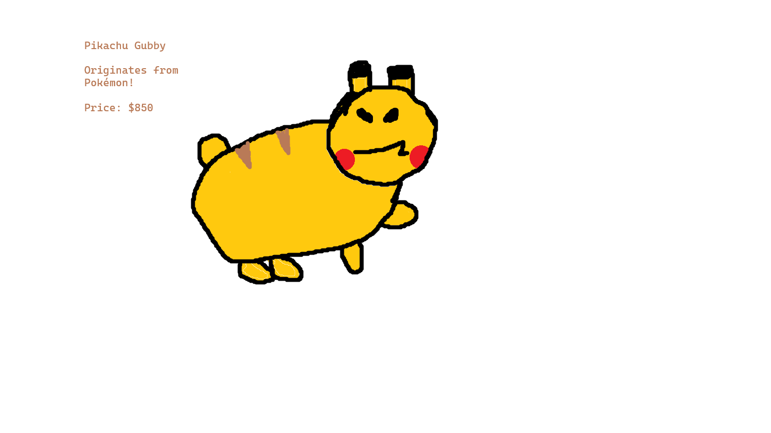 Skin concept: Pikachu Gubby | Fandom