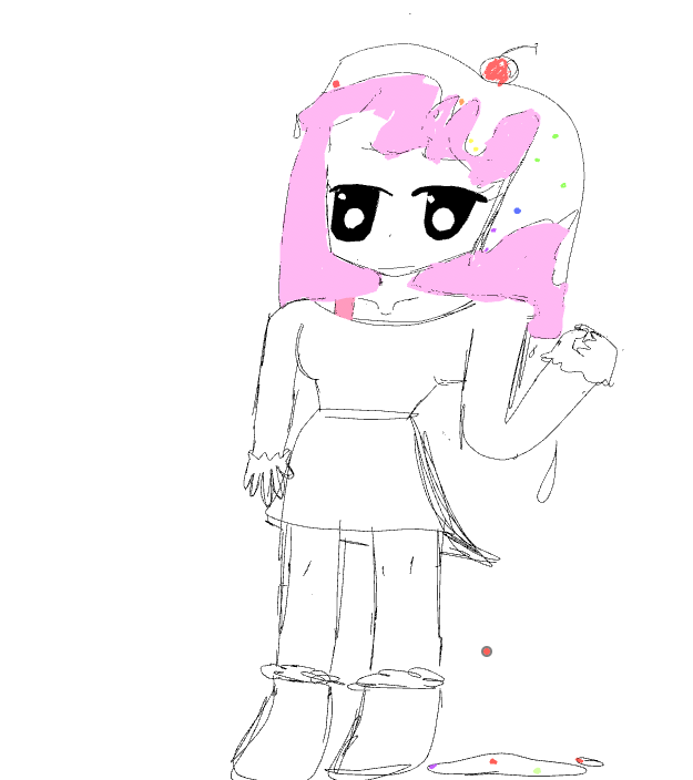 I drew Shelly as a human | Fandom