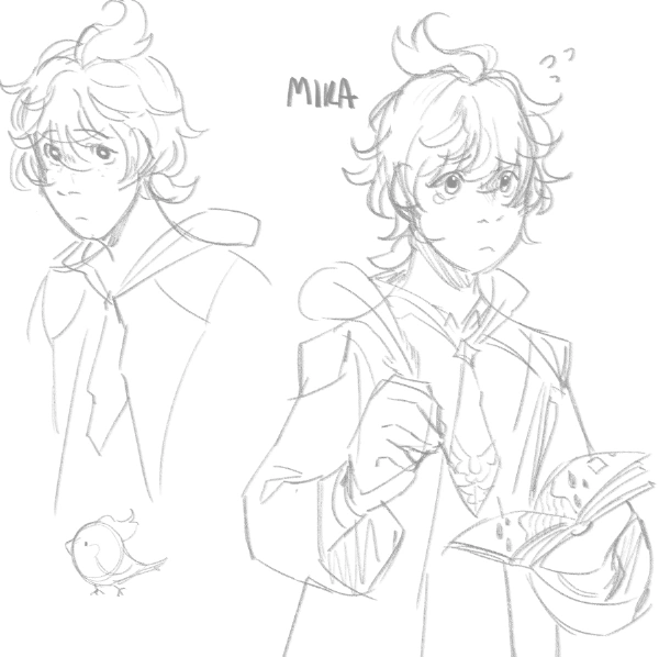 mika sketches | Fandom