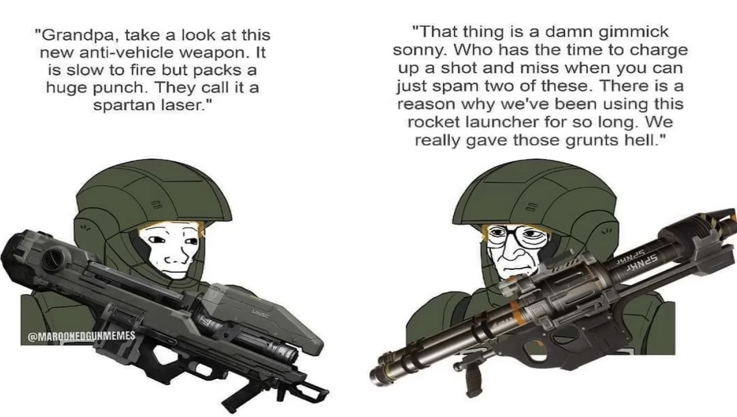 A better meme for me would’ve been sidekick vs M6 or bulldog vs M90 but ...