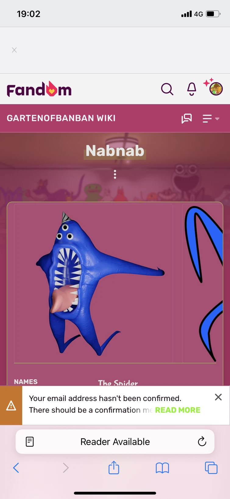 Old Nabnab Page vs new Nabnab page | Fandom