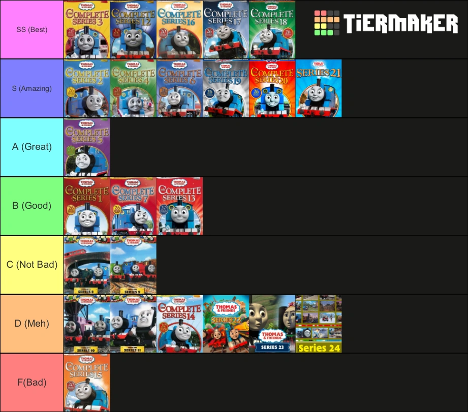 thomas seasons ranked (Original) | Fandom