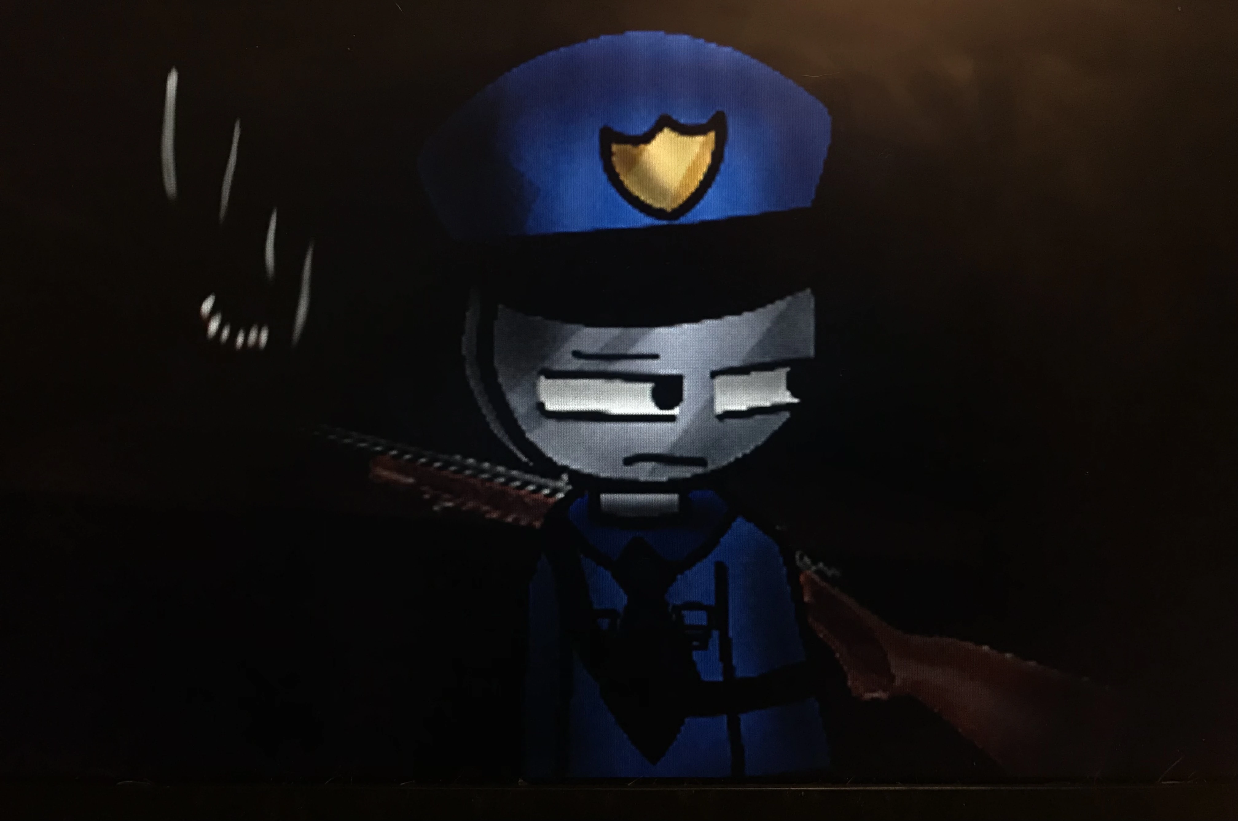 Sooooooo tried making some analog horror art with my oc! | Fandom