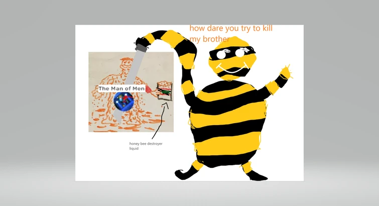 Cursed honey bee art | Fandom