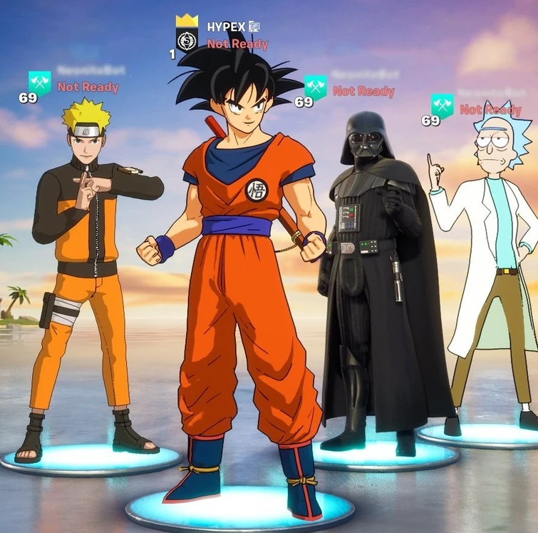 We have Goku, Rick, Darth Vader and Rick in the same game! | Fandom