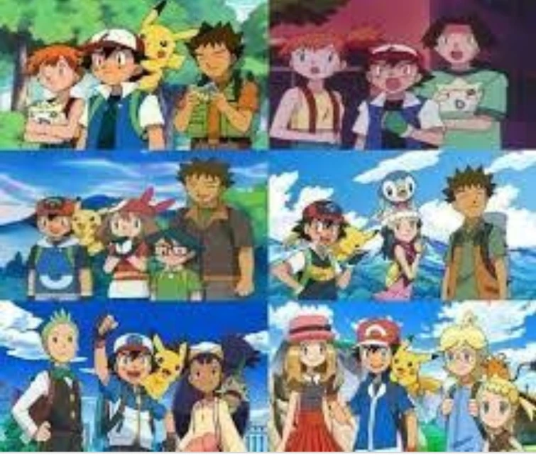 Ash's travelling companions | Fandom