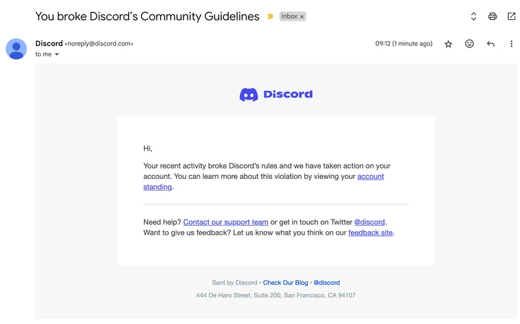 I'm officially banned from Discord | Fandom