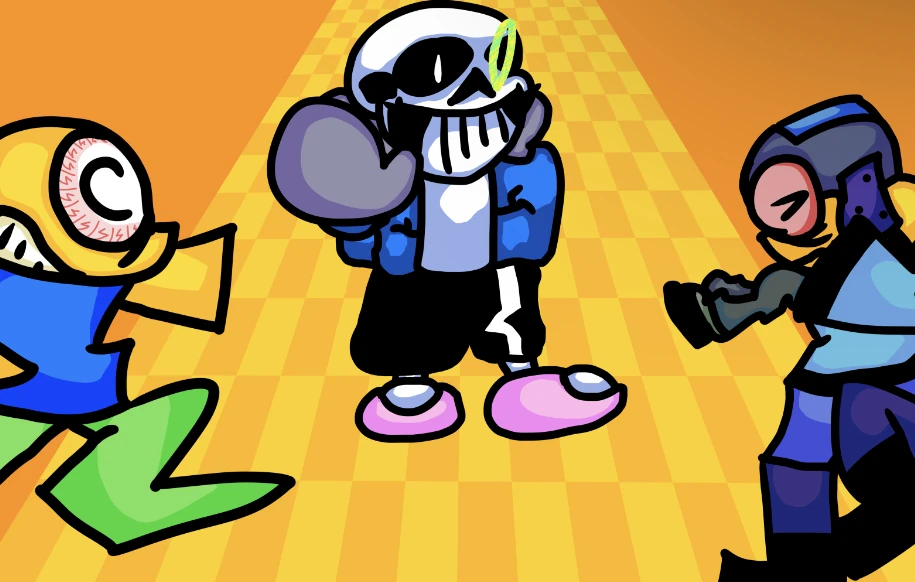 FIGHTING SANS UNDERTALE IN THE BATTLE BRICKS AT 3AM (NOT CLICKBAIT ...