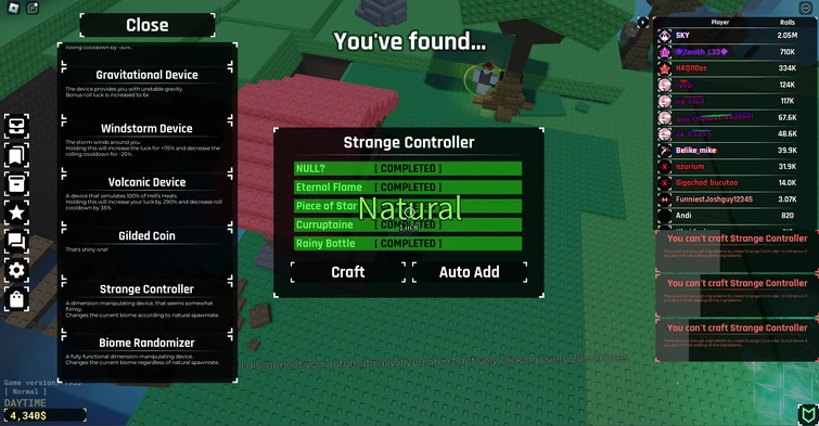 Discuss Everything About Sol's RNG Wiki | Fandom