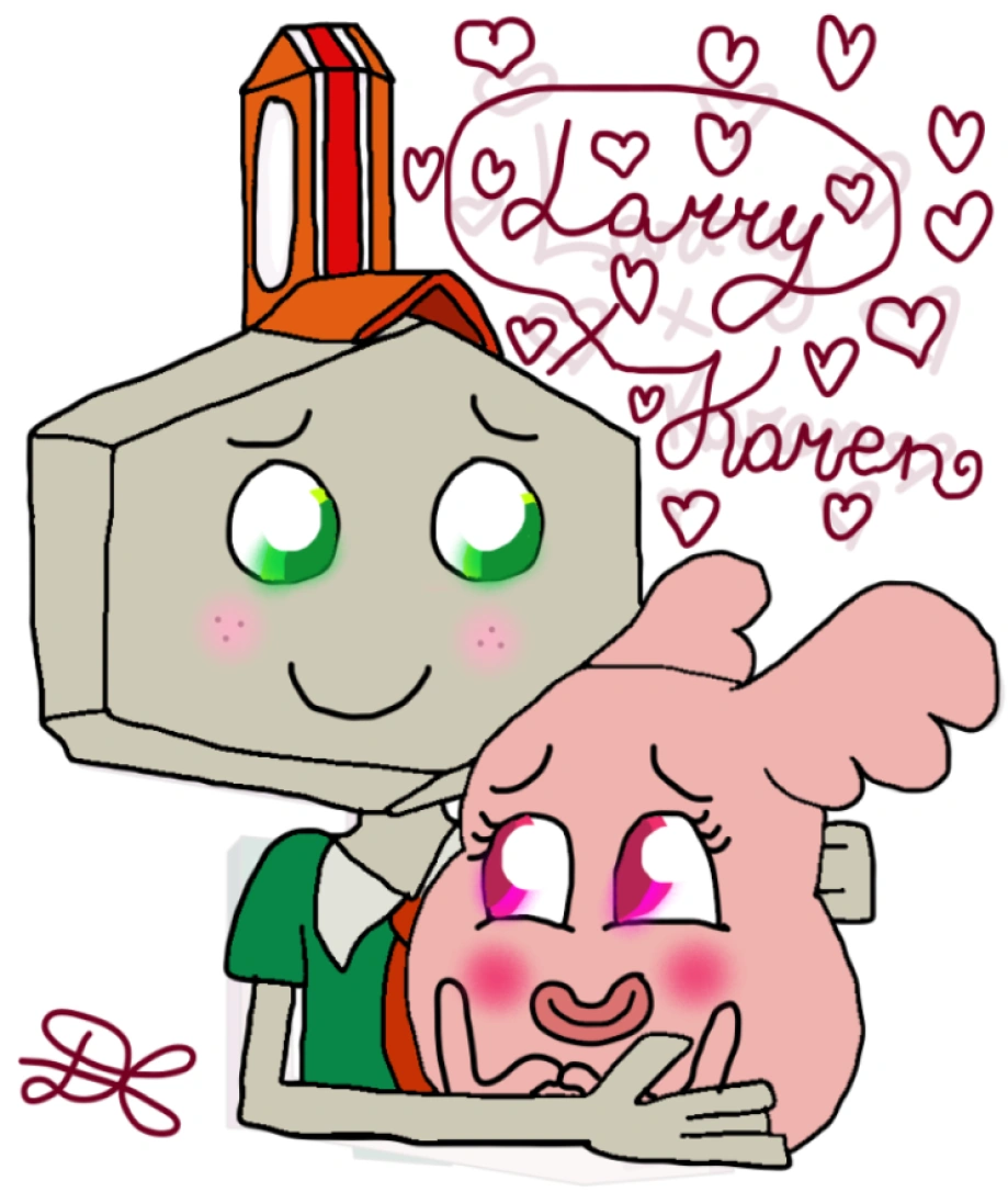 Larry x Karen-artwork | Fandom