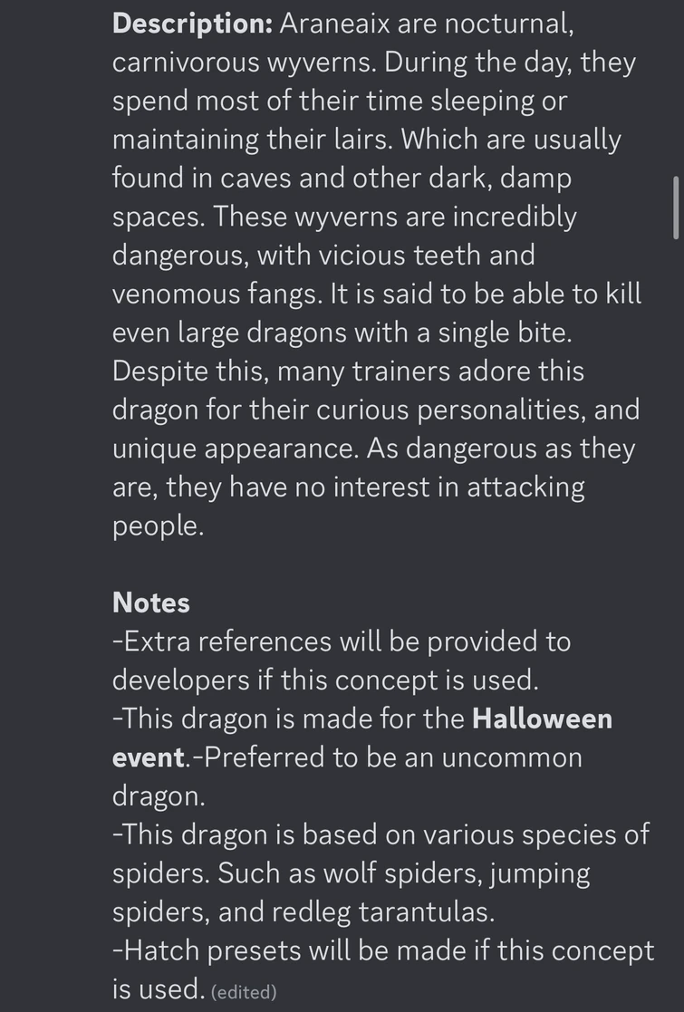 Araneaix info! | Fandom