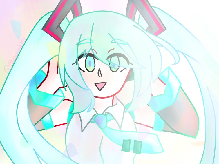 Miku fanart by me | Fandom