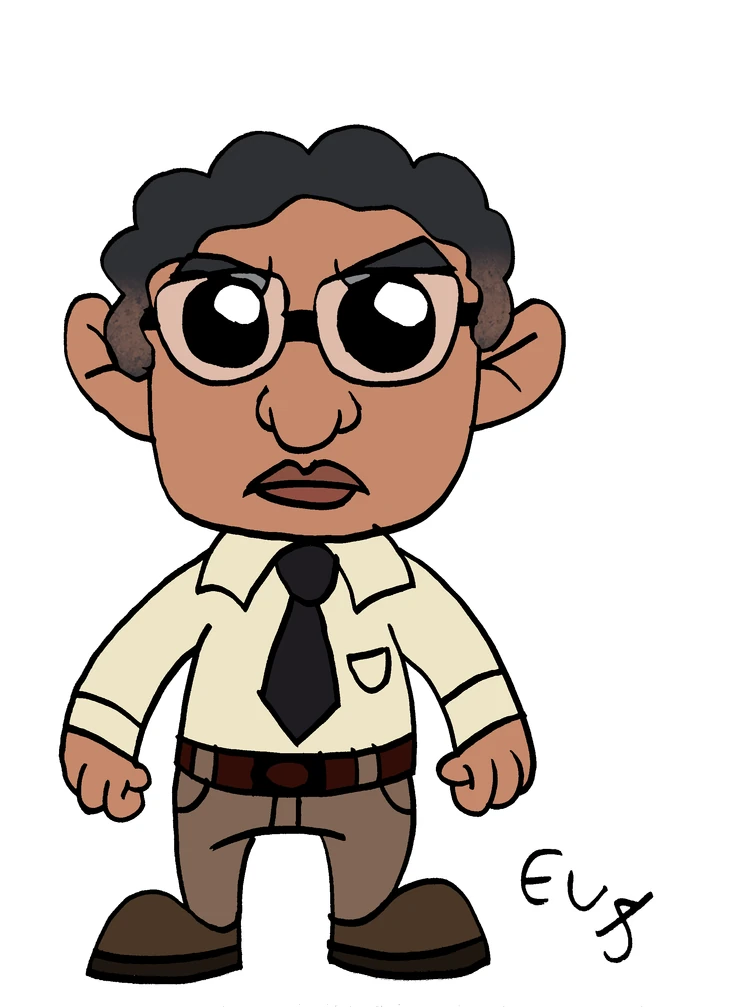 Our drawing of Gus | Fandom