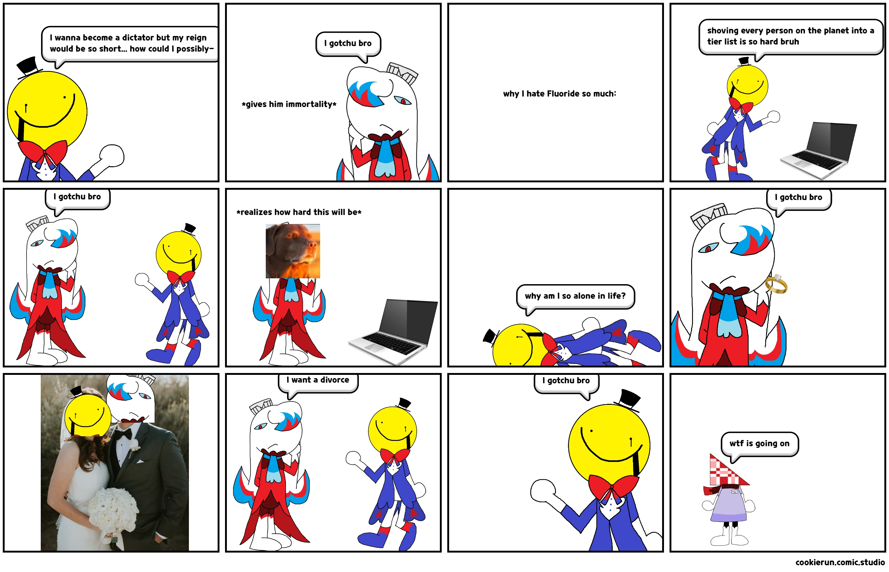 Toothpaste Syndrome: "I gotchu bro" | Fandom