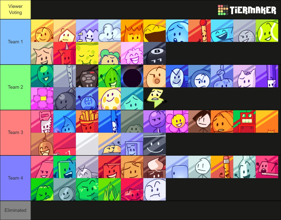 BFB/TPOT Viewer Voting #1 | Fandom