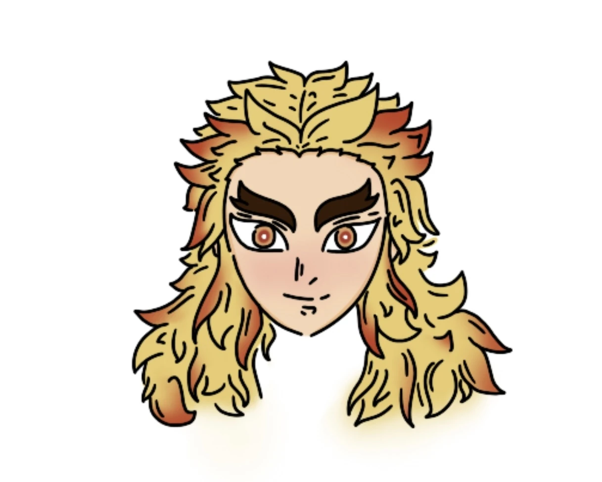 reposting kyojuro art cause i can 🤭 | Fandom