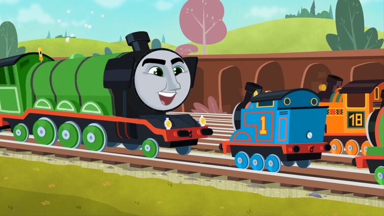 Flying Scotsman in "All Engines Go" | Fandom