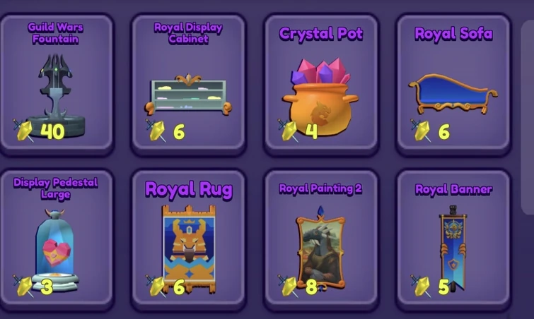 Royal Guild Accessories+Base items | Fandom