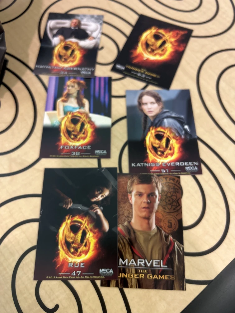 Friendly reminder that they have THG trading cards | Fandom
