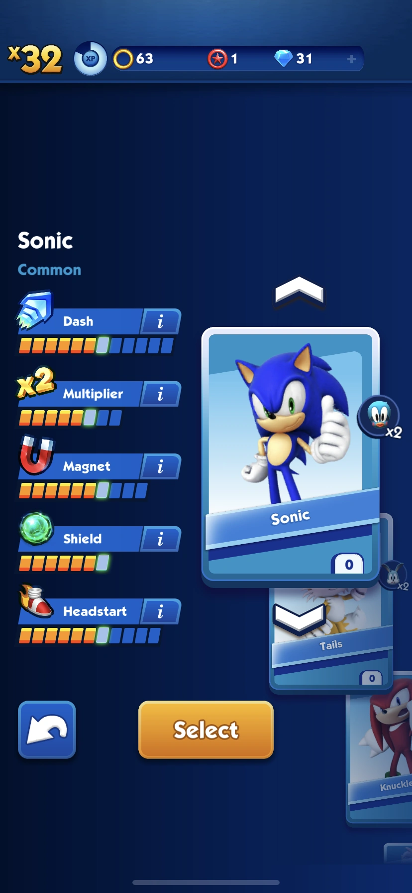 I love tve new Sonic Dash character layout | Fandom
