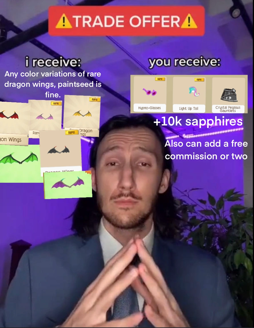 ⚠️trade offer⚠️ | Fandom