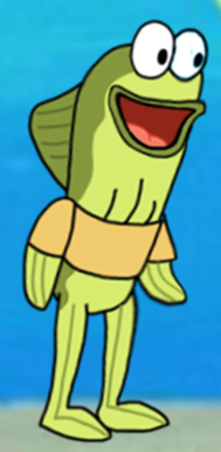 Is this background fish in the show, or is he exclusive to SpongeBob ...
