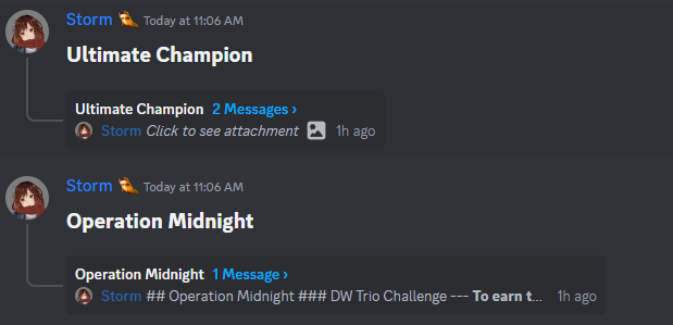 New Discord Challenges dropped. | Fandom