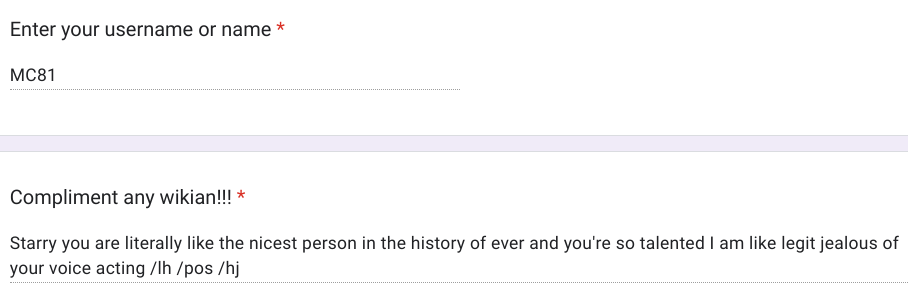 wikian compliments!!! p5 | Fandom