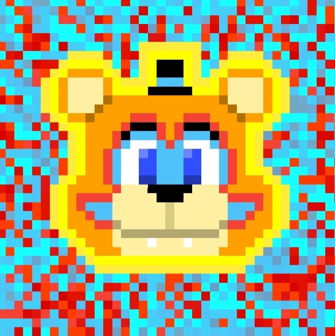 8-Bit Glamrock Freddy Pfp | Fandom