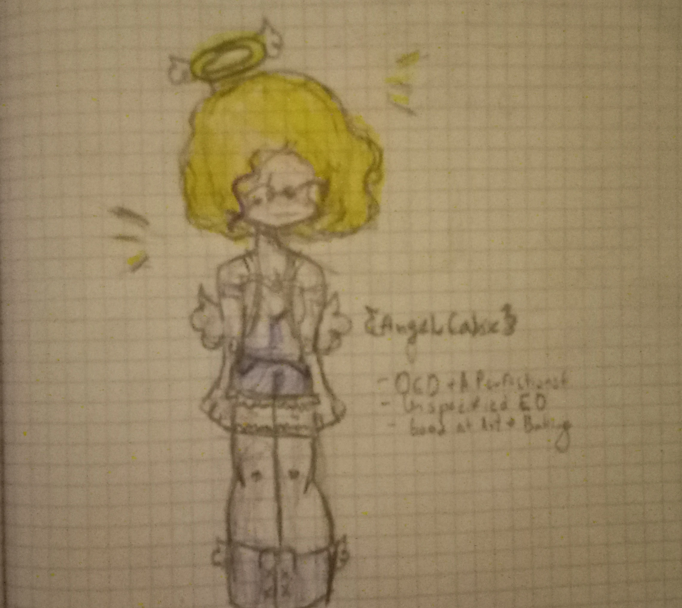 Happy holidays !!! Here's a Angel Cake drawing / redesign | Fandom