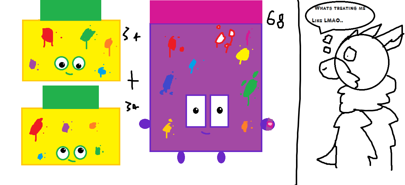 Numberblock 68 art..... | Fandom