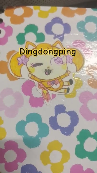 I sticked Dingdongping and Cosmicping (oc) into my notebook | Fandom