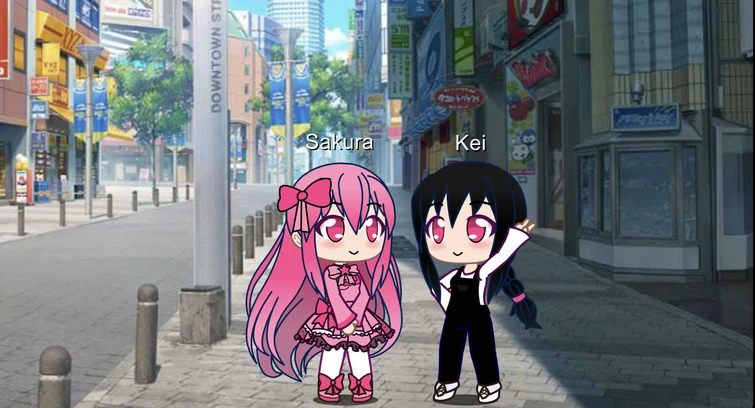 Sakura and Kei in Gacha! | Fandom