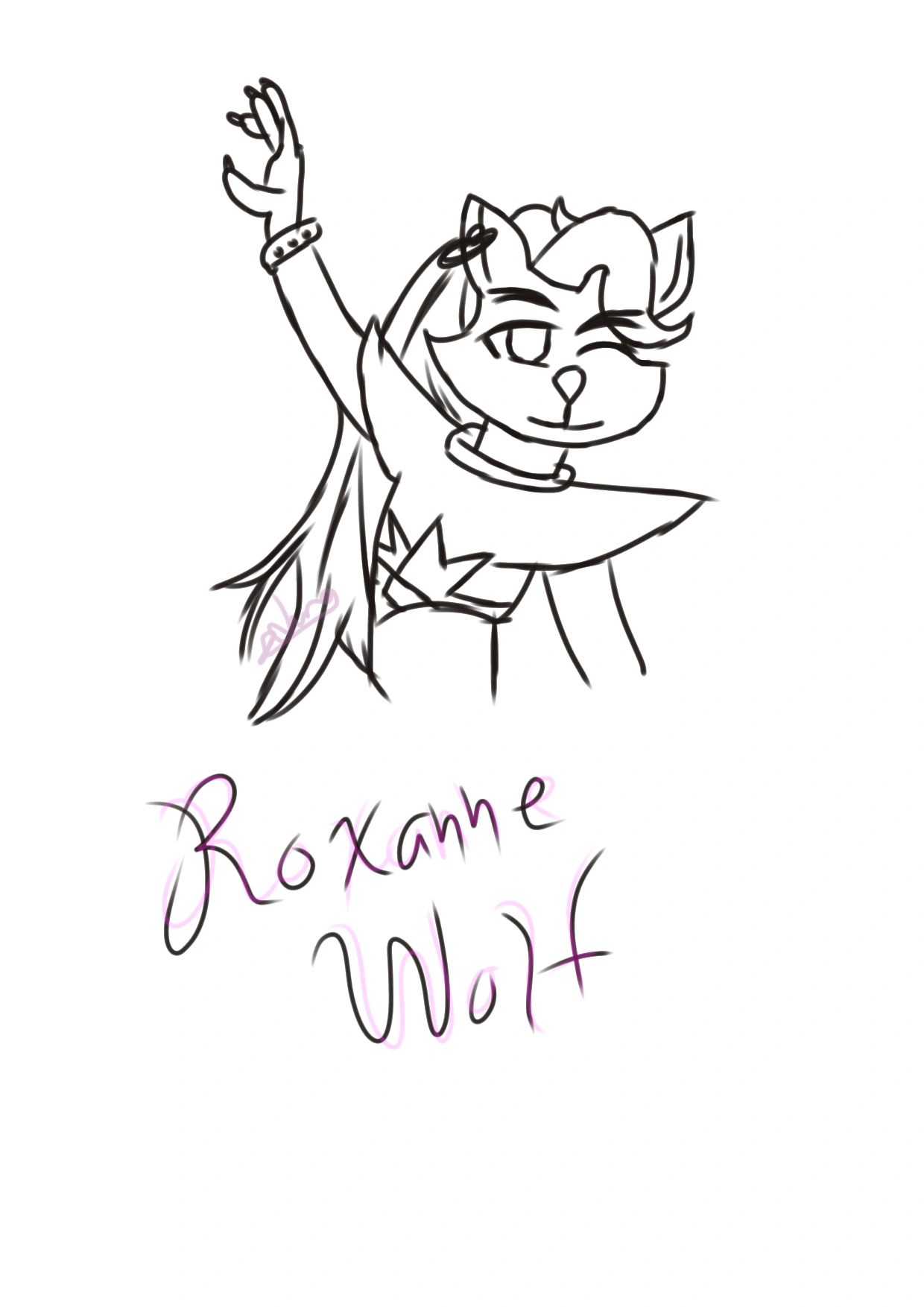 Roxanne drawing I made | Fandom