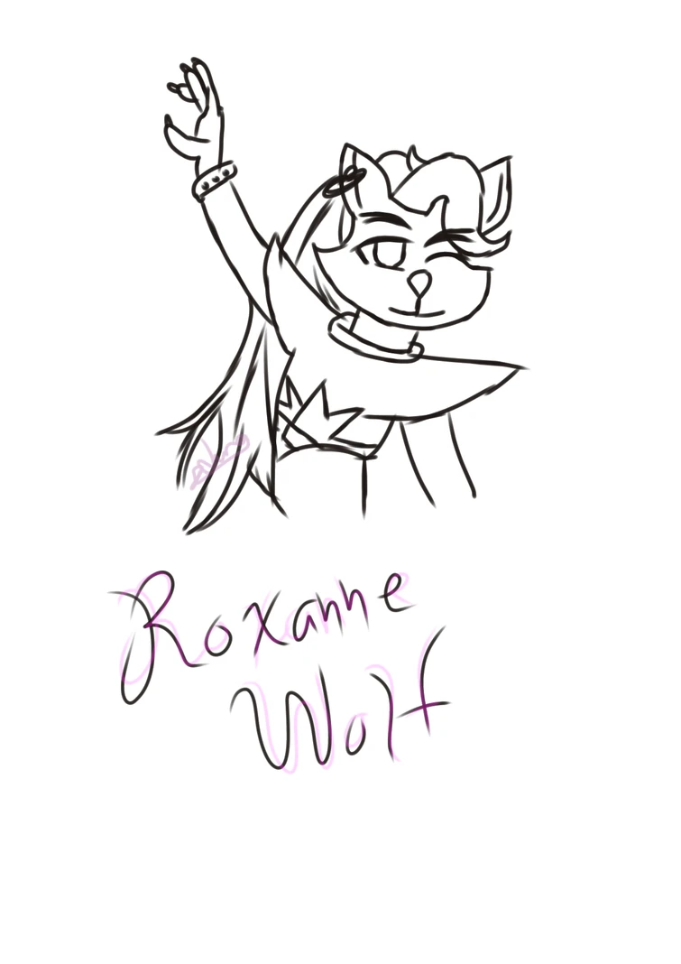 Roxanne drawing I made | Fandom