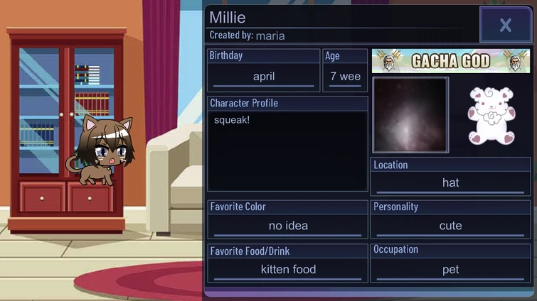 Millie in Gacha Club! | Fandom