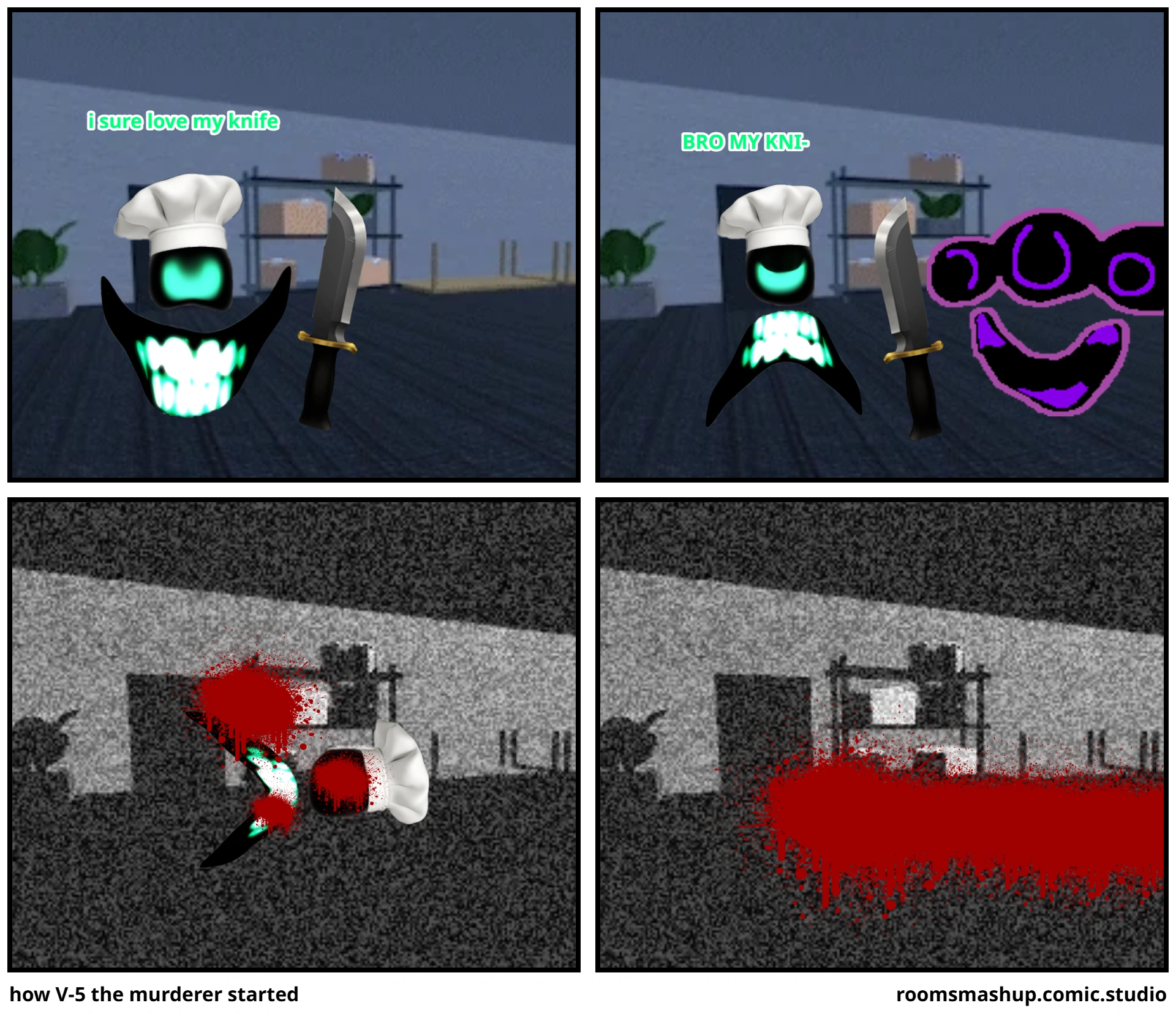 how V-5 the murderer started | Fandom