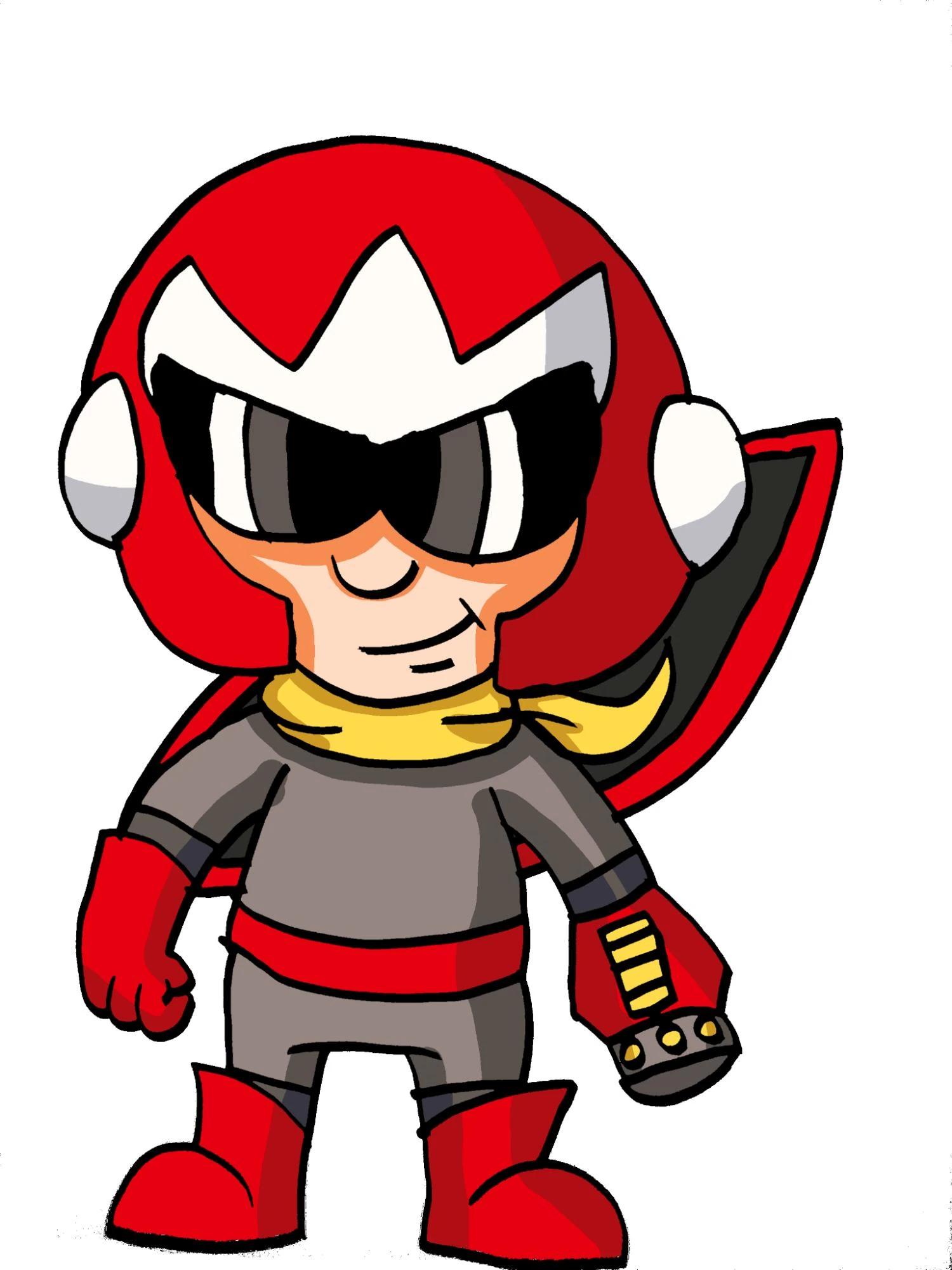 My drawing of Protoman | Fandom