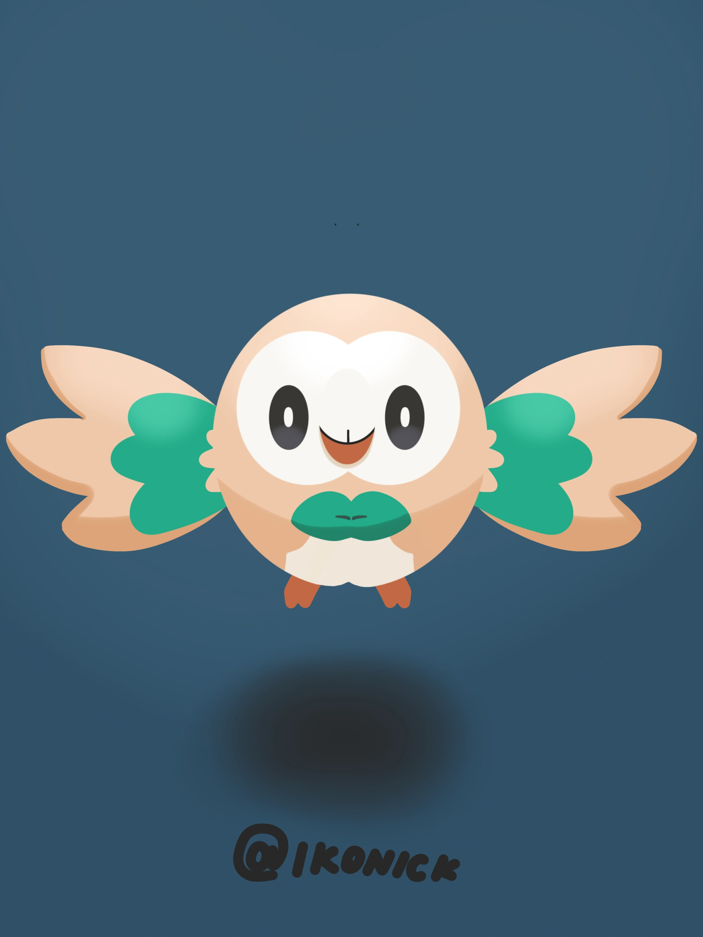 Rowlet [art] | Fandom