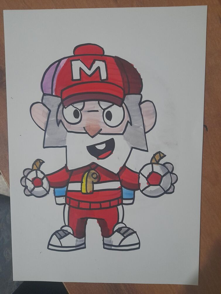 My drawing of Coach Mike | Fandom