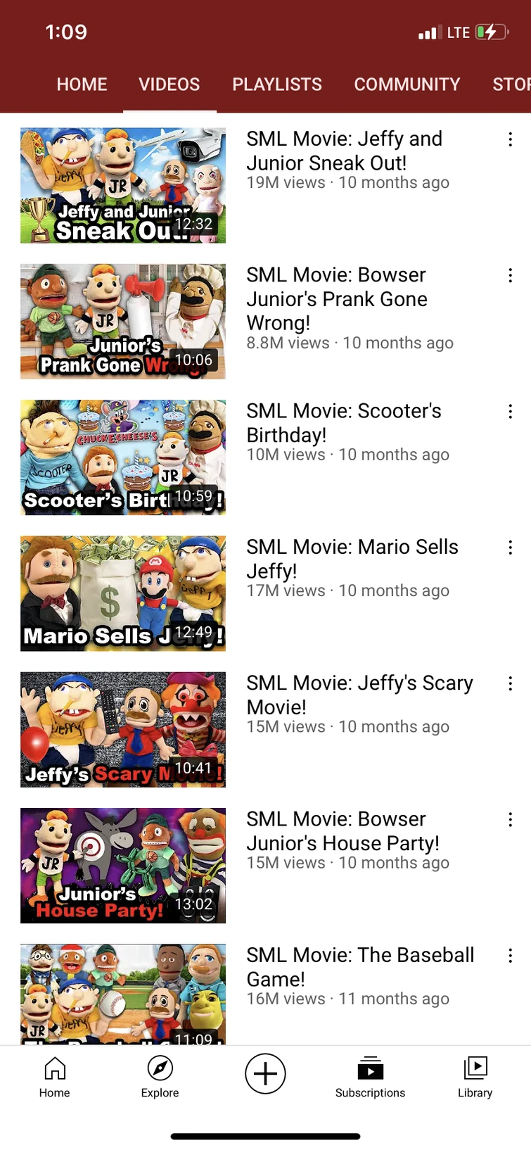 Wave 3 of The New SML Puppet Thumbnails Has Arrived on SBL | Fandom